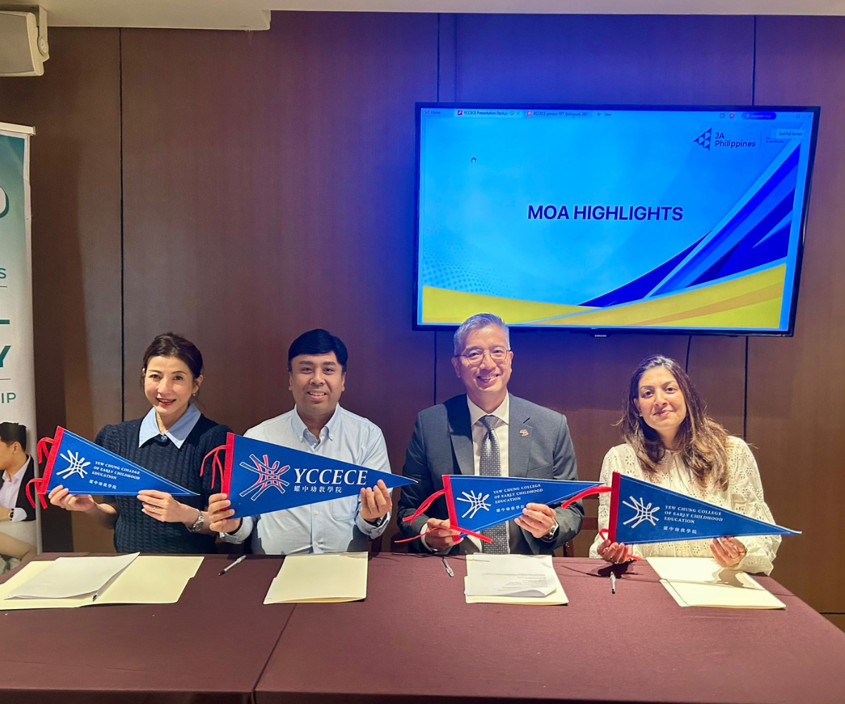 YCCECE Partners with JA Philippines to Enable Future Educators from the ...